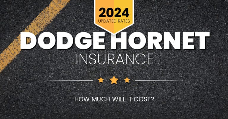 Dodge Hornet Insurance Cost: 2025 Rates, Insights, Comparisons