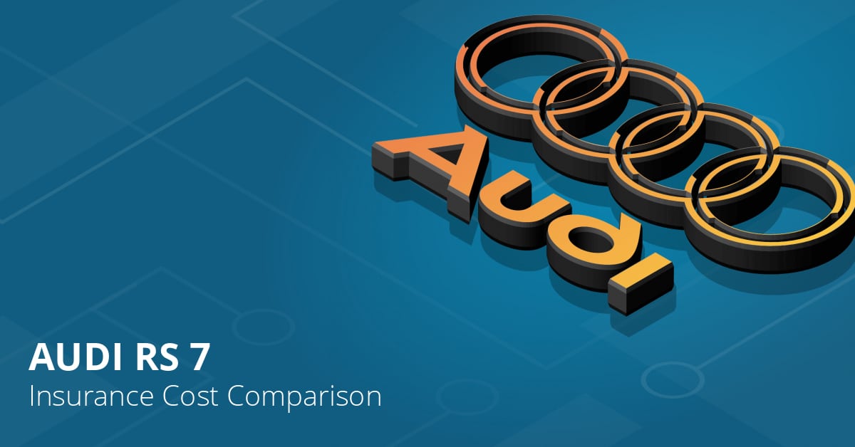 Audi RS 7 Car Insurance Cost [2022 Rates + Rankings]