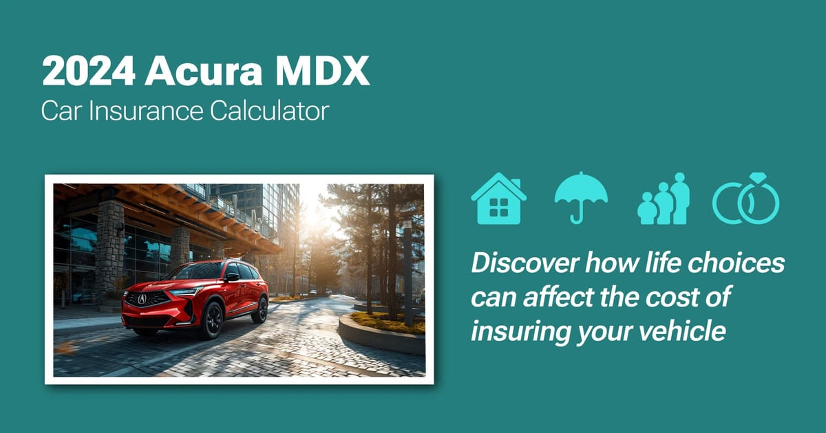 2024 Acura MDX Car Insurance Calculator with Rate Analysis