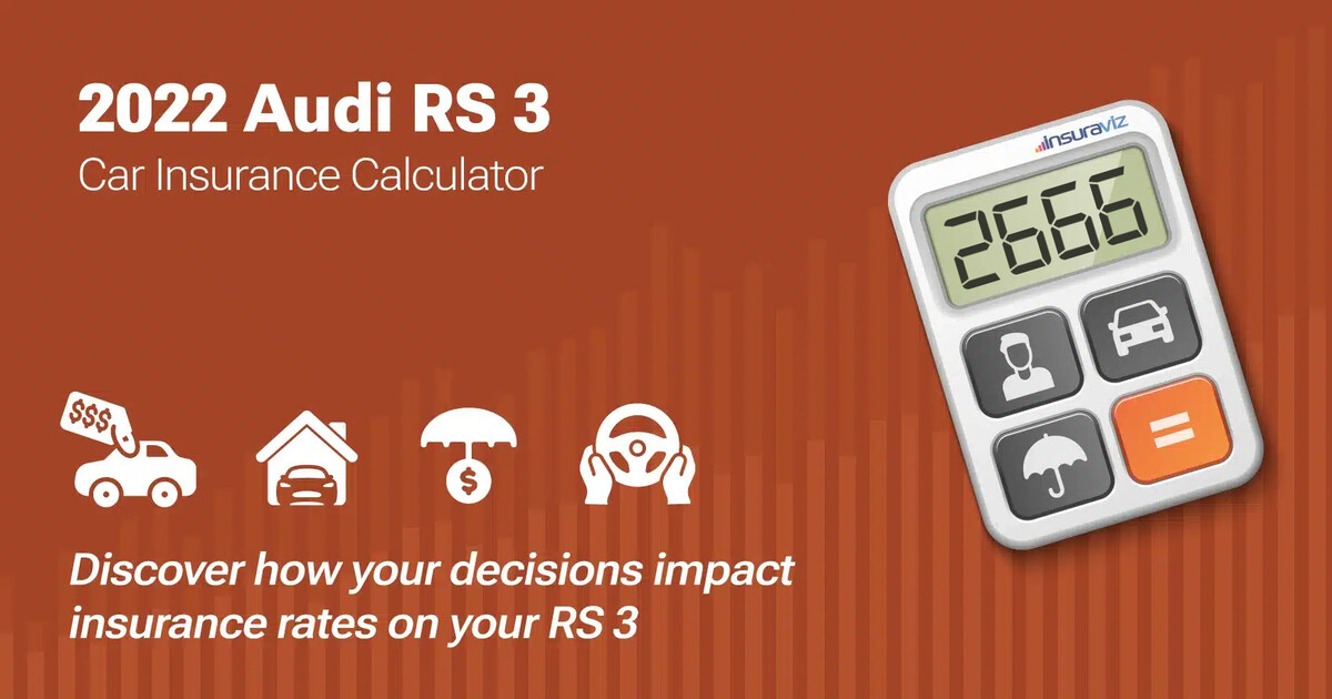 2022 Audi RS 3 Car Insurance Calculator: Get Rates and Save