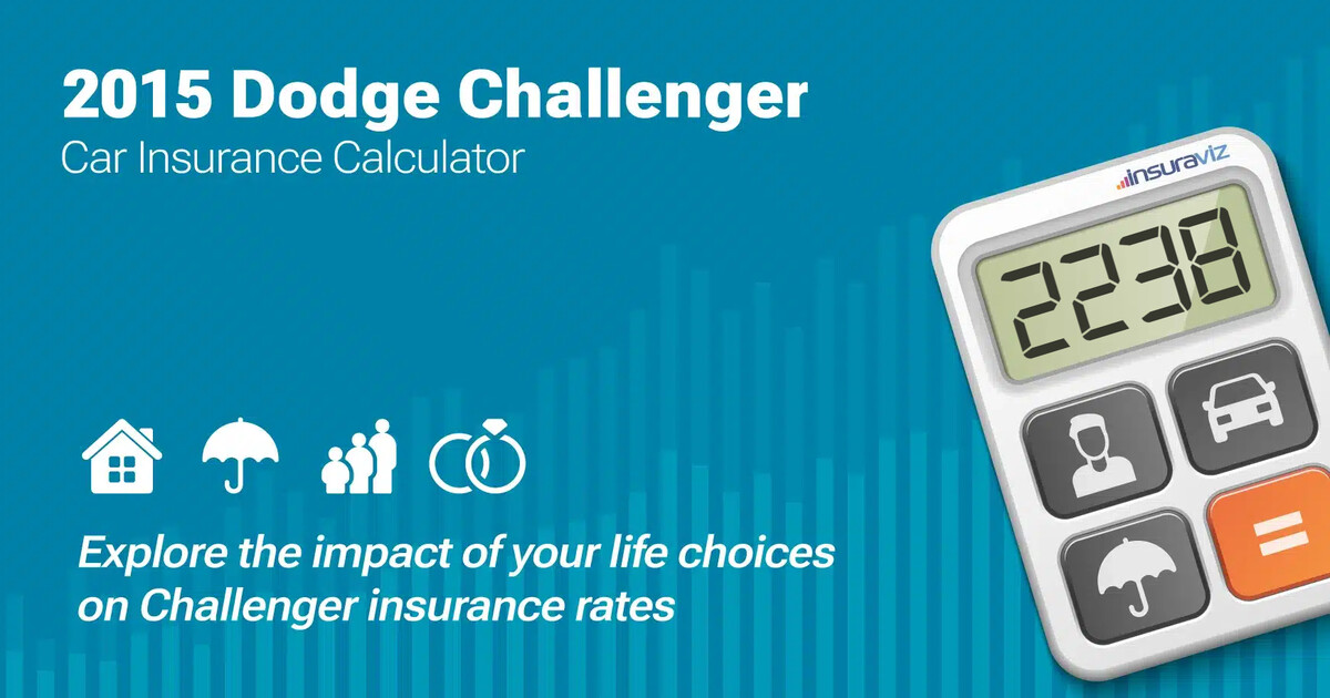 2015 Dodge Challenger Car Insurance Calculator