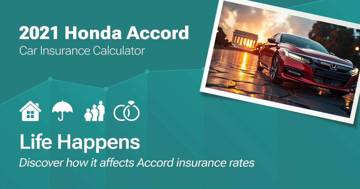 2021 Honda Accord Car Insurance Calculator with Instant Rates