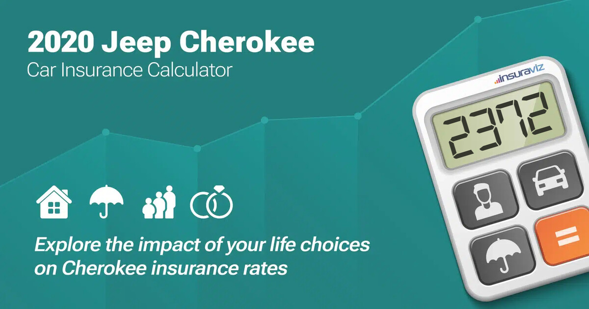 2020 Jeep Cherokee Car Insurance Calculator: Instant Rates