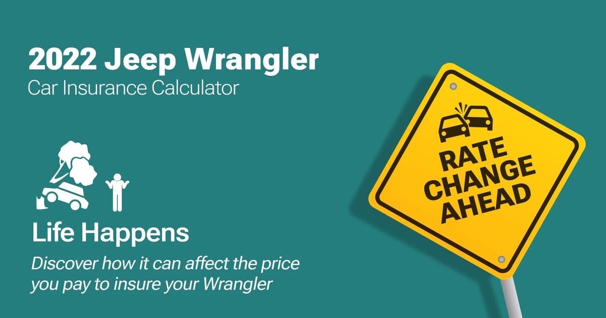 2022 Jeep Wrangler Car Insurance Calculator