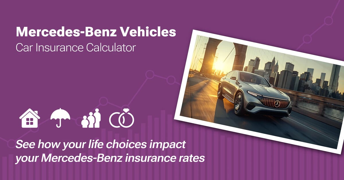 Car Insurance Rate Calculator for Mercedes-Benz Vehicles