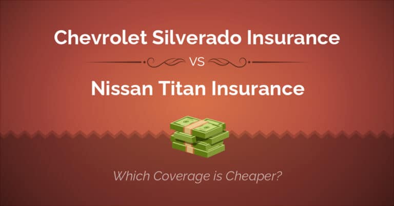 Does a Chevrolet Silverado or Nissan Titan Cost Less to Insure?