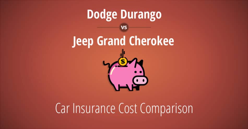 Dodge Durango Car Insurance Rates - 2023 Cost + SUV Segment Rank