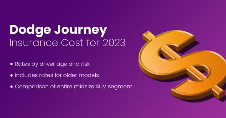 Dodge Insurance Cost for 2022 - Average Rates + Cheapest Models