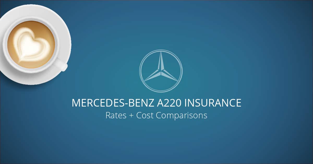 Mercedes-Benz Insurance Cost for 2022 - Averages + Cheapest Rates