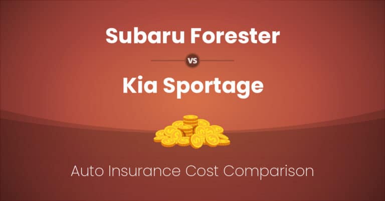 Kia Sportage Insurance Rates [2023 Cost + Small SUV Comparisons]