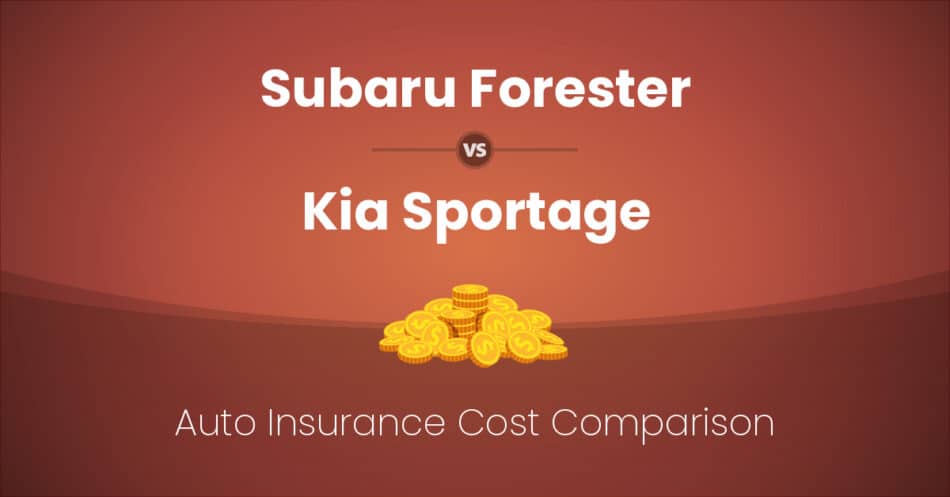 Kia Sportage Insurance Rates [2023 Cost + Small SUV Comparisons]
