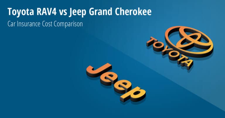 Toyota RAV4 vs. Jeep Grand Cherokee Insurance: Which Costs Less?